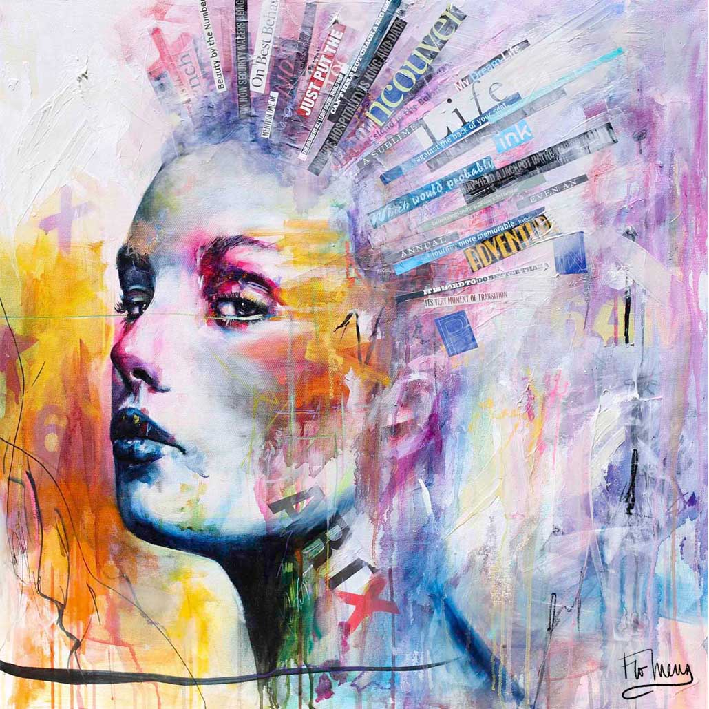 "Overthinking" – Flo Mena Art